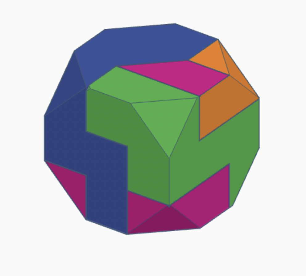 Truncated Cube Puzzle by moebio | Download free STL model | Printables.com