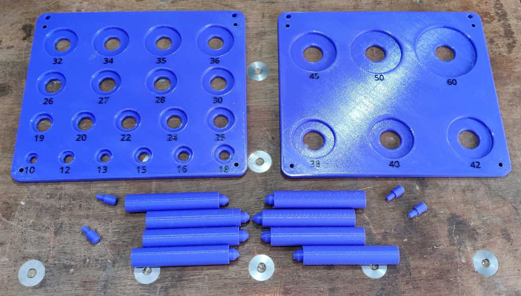 Forstner Bit Rack / Drawers by DrAl | Download free STL model ...