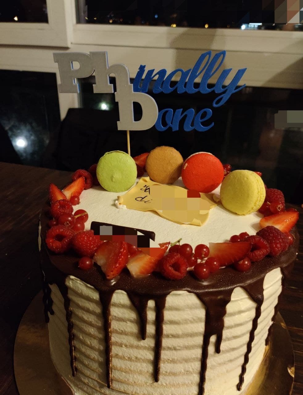 Phinally Done (PhD graduation cake topper) by eMarco | Download free ...