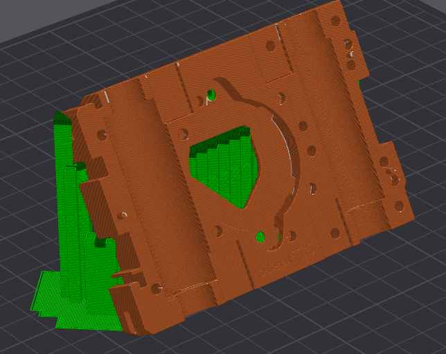 Aligned Front and Rear Tool Header Carrier Plates for Qidi Plus 4 by ...