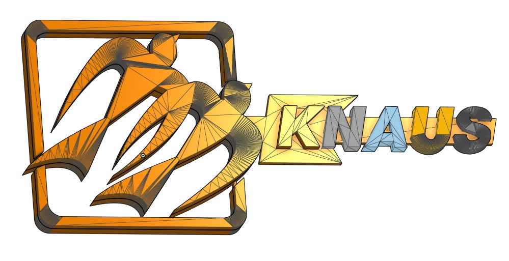 3D model Loga společnosti KNAUS by Guru von Pospi LEE | Download free ...