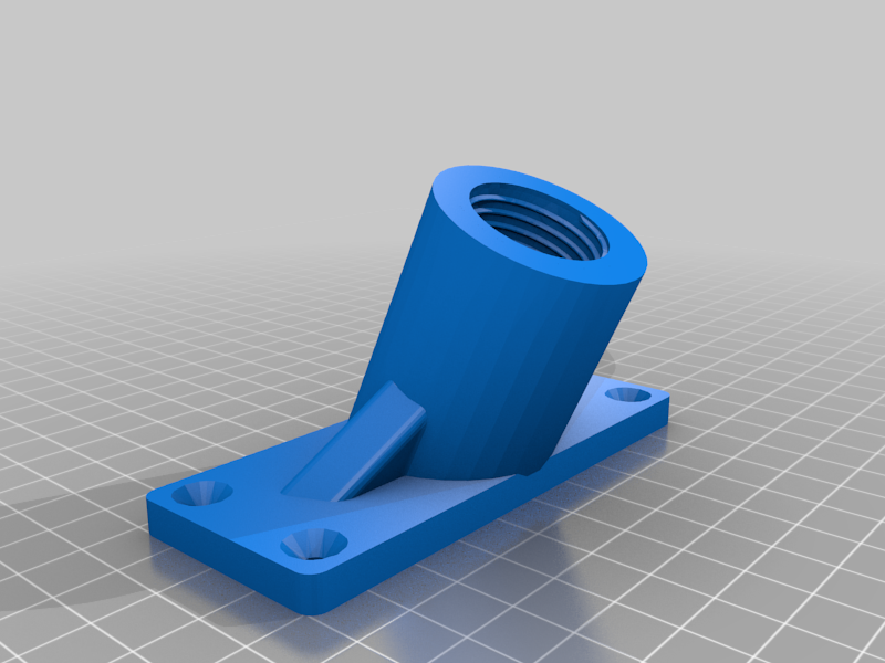 Angled Broom Head Mount with Vileda Mop Thread by Kris M | Download ...