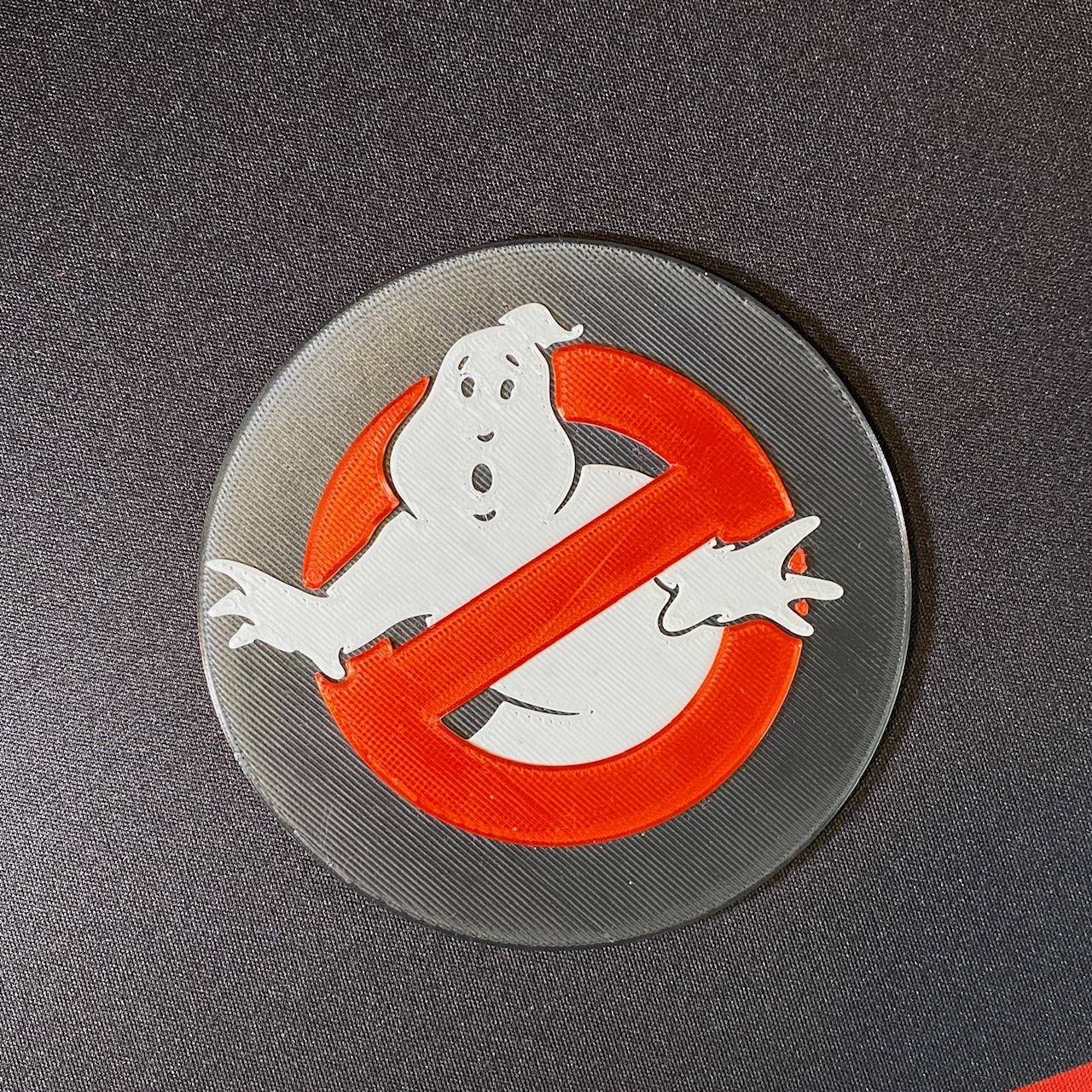 Ghostbusters Coaster Round by nerdyviews | Download free STL model ...