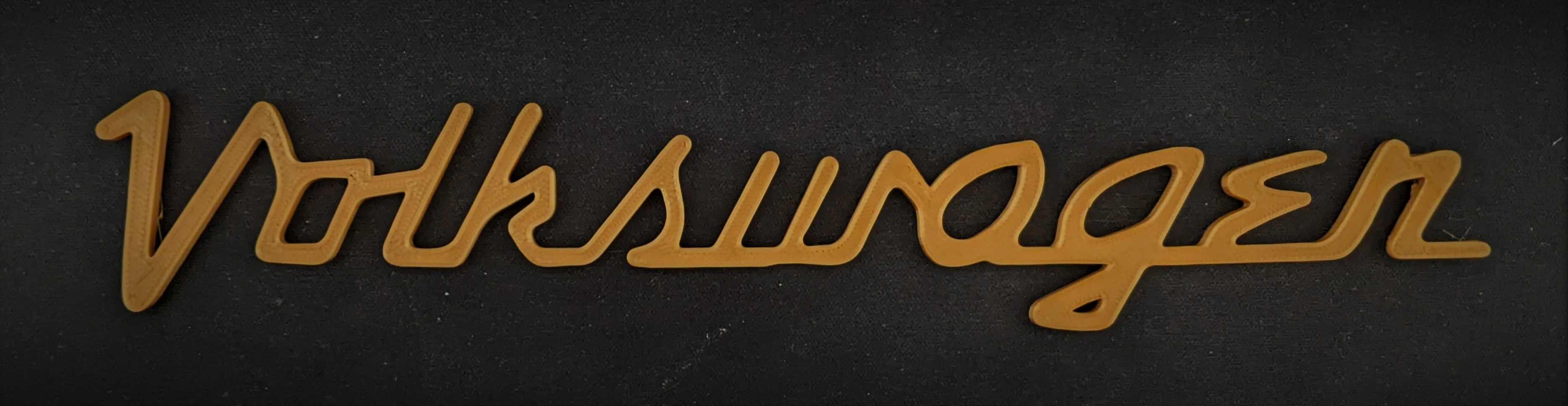 Volkswagen Script Badge par r00nee | Téléchargez gratuitement un modèle ...