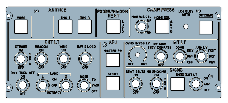 Korry Switch A320 – V2 by Fasa | Download free STL model | Printables.com
