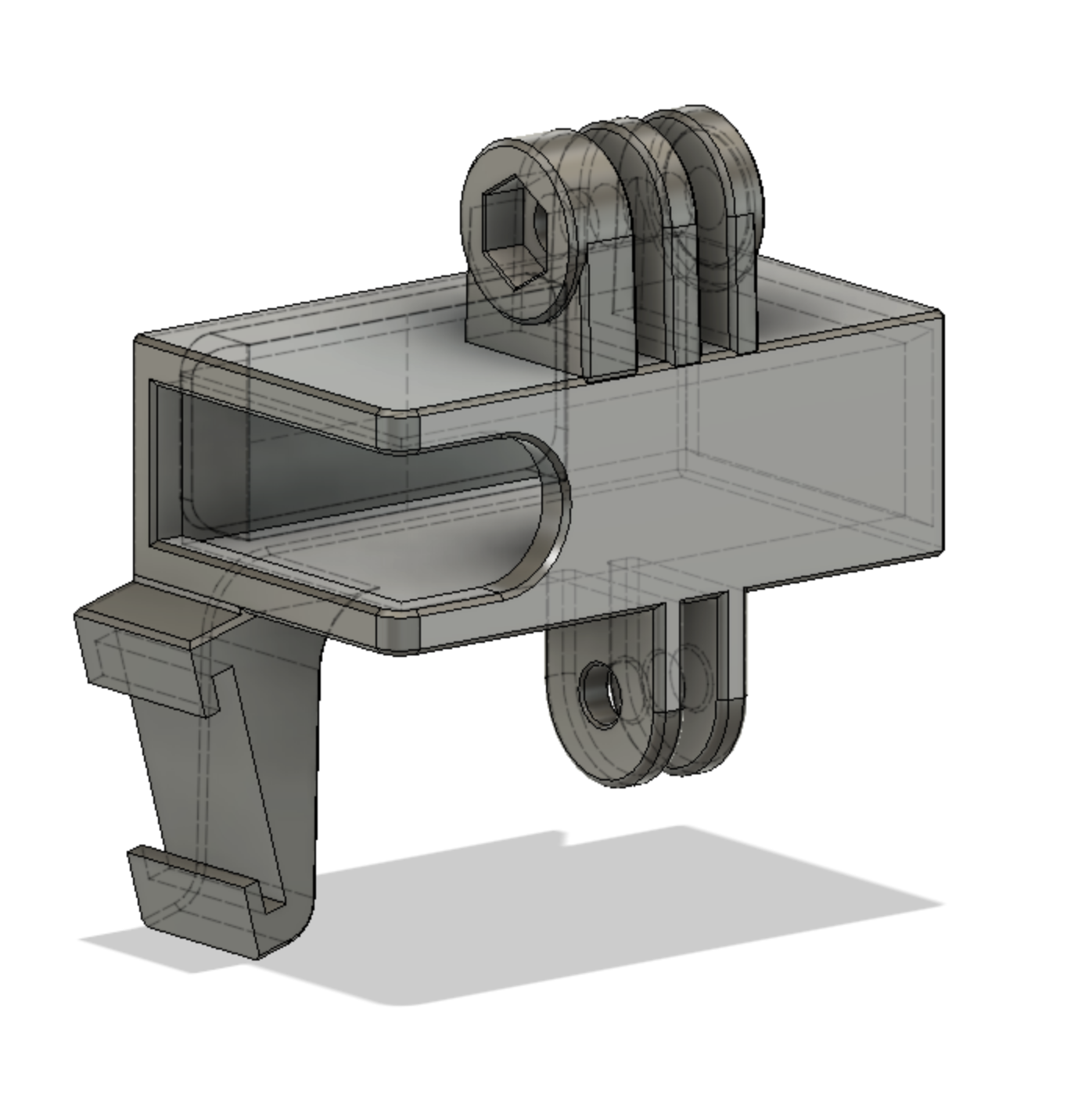 GoPro Mic Adapter Holder Hero 9, Hero 10, Hero 11, Hero 12 by Jocke ...