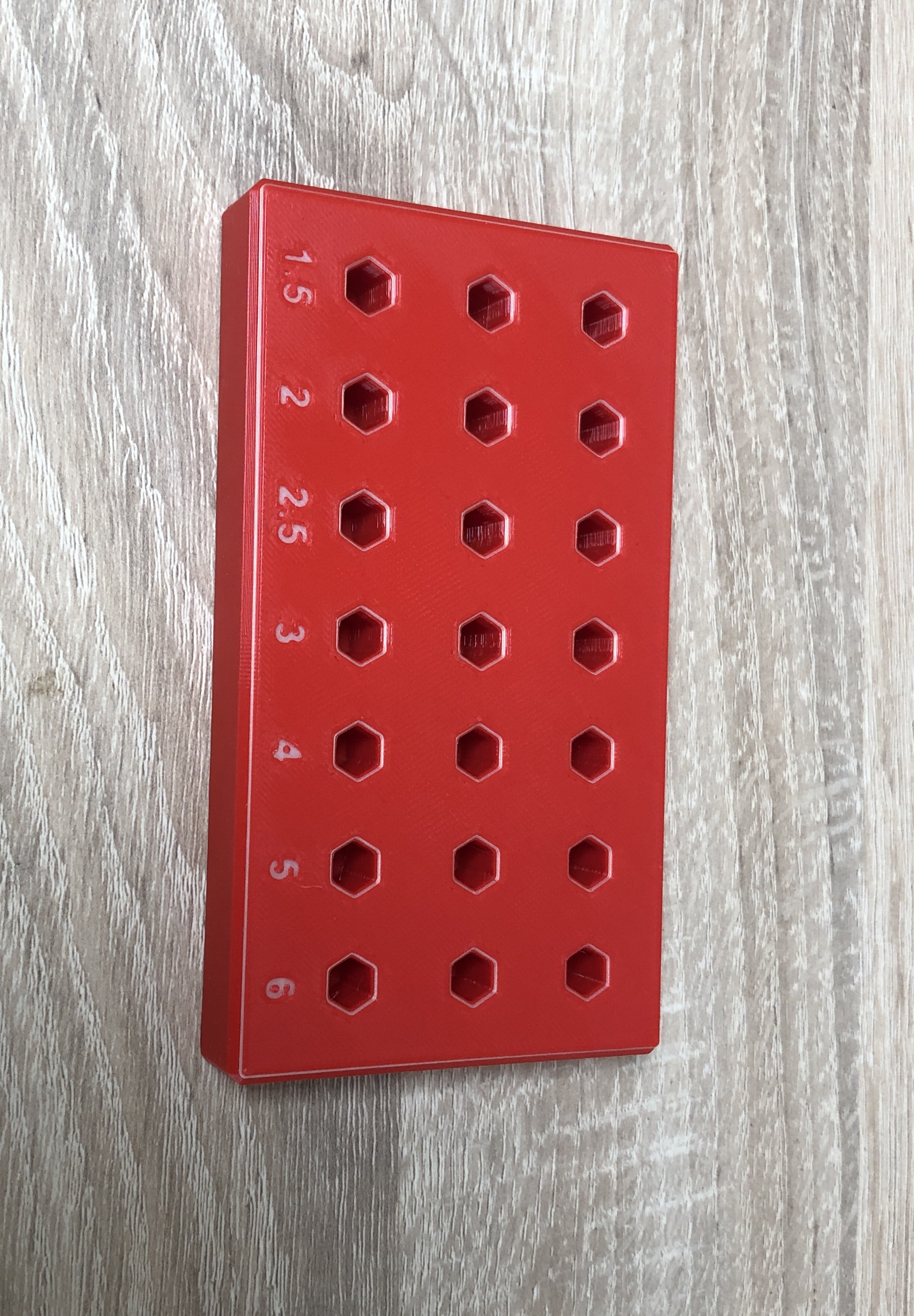 Hex-bit-storage 7x3 by makerl1969 | Download free STL model ...