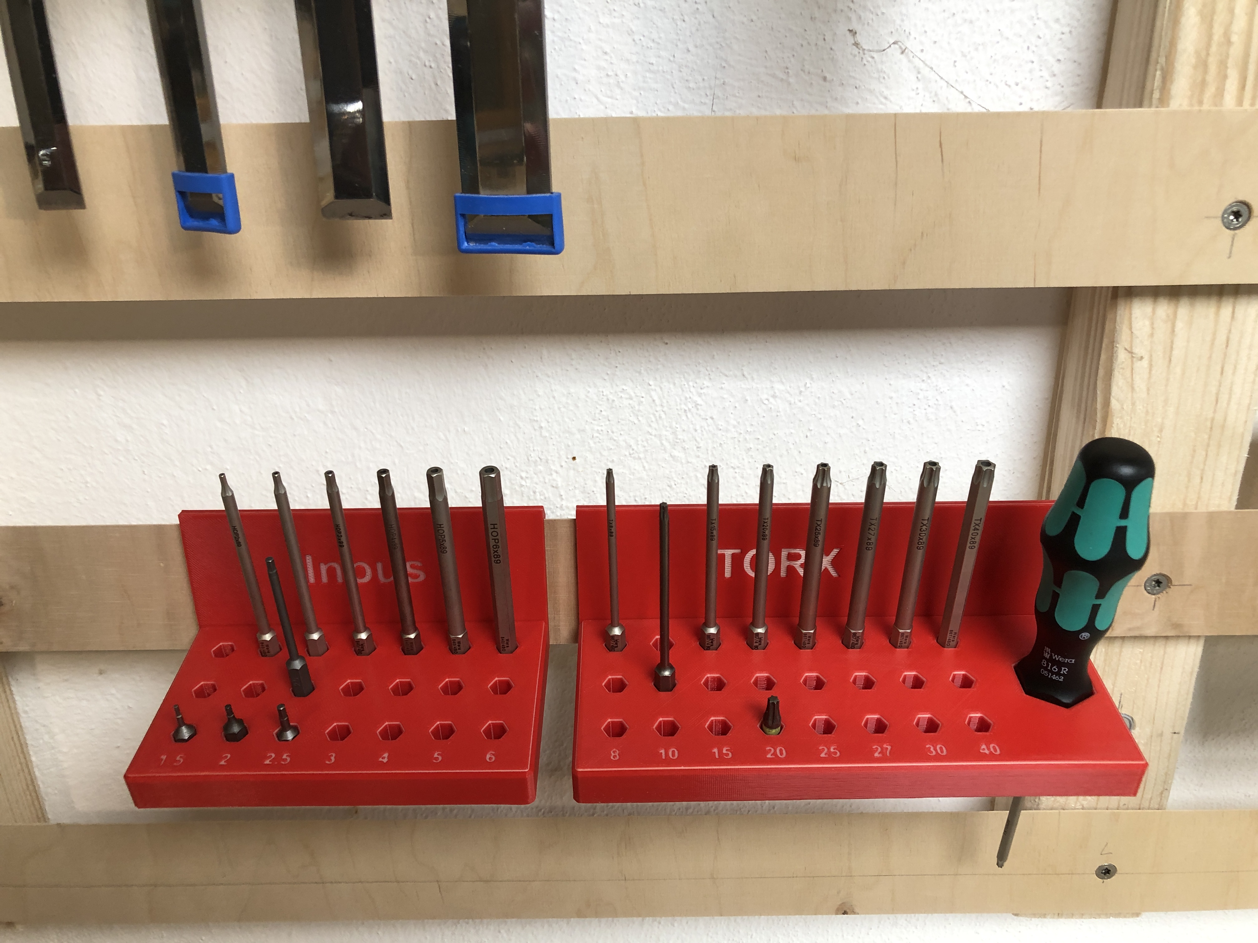 Hex-bit-storage 7x3 by makerl1969 | Download free STL model ...