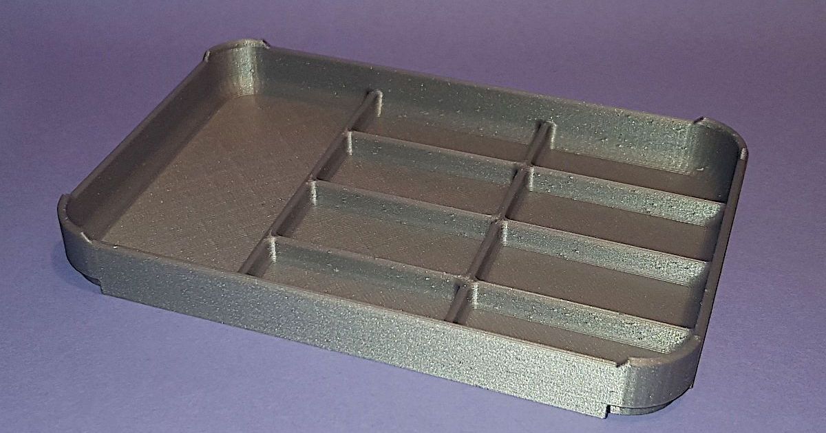 Stackable Parts Trays by Tiggr | Download free STL model | Printables.com