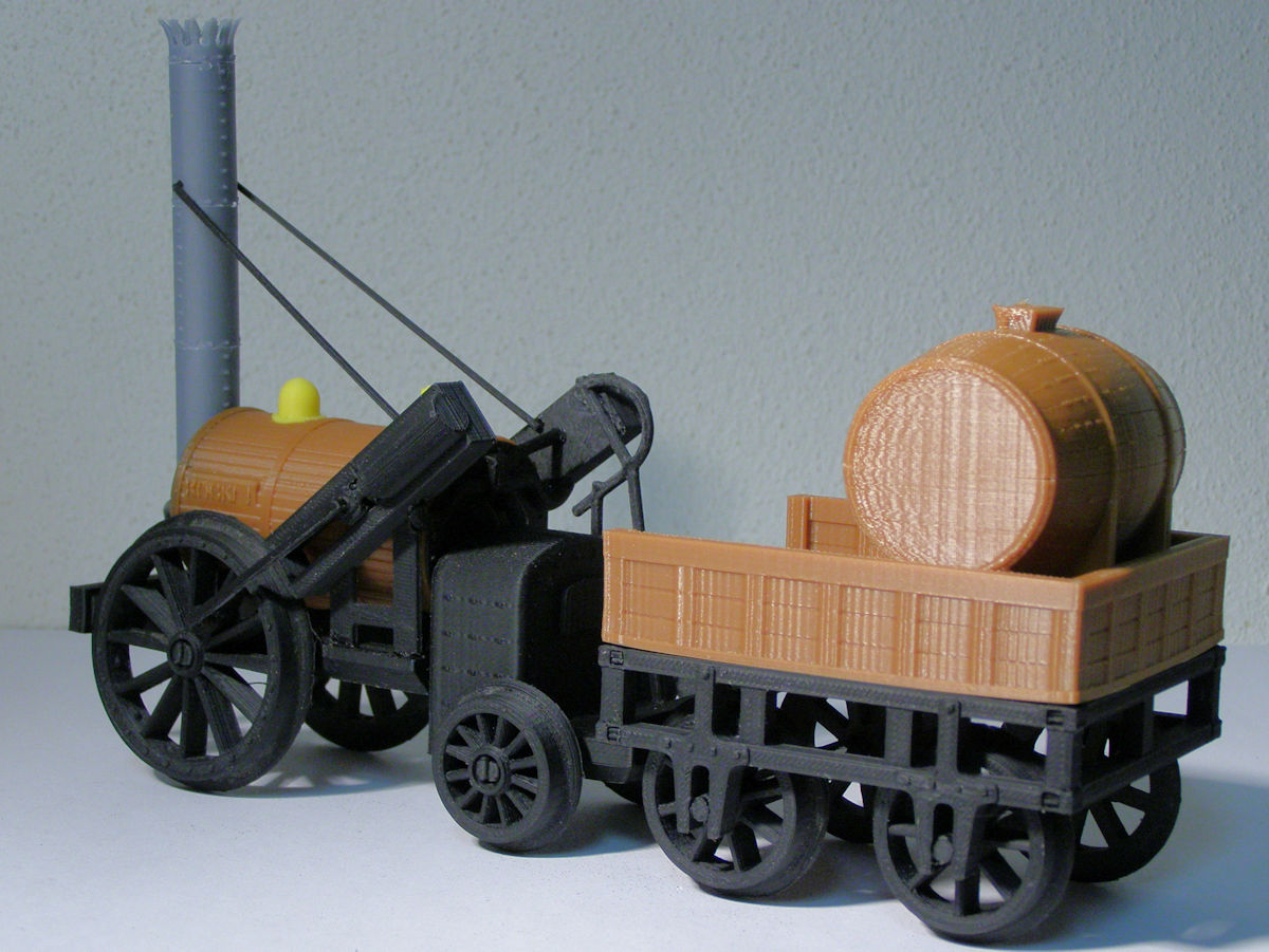 Stephenson's Rocket by Václav Krmela | Download free STL model ...
