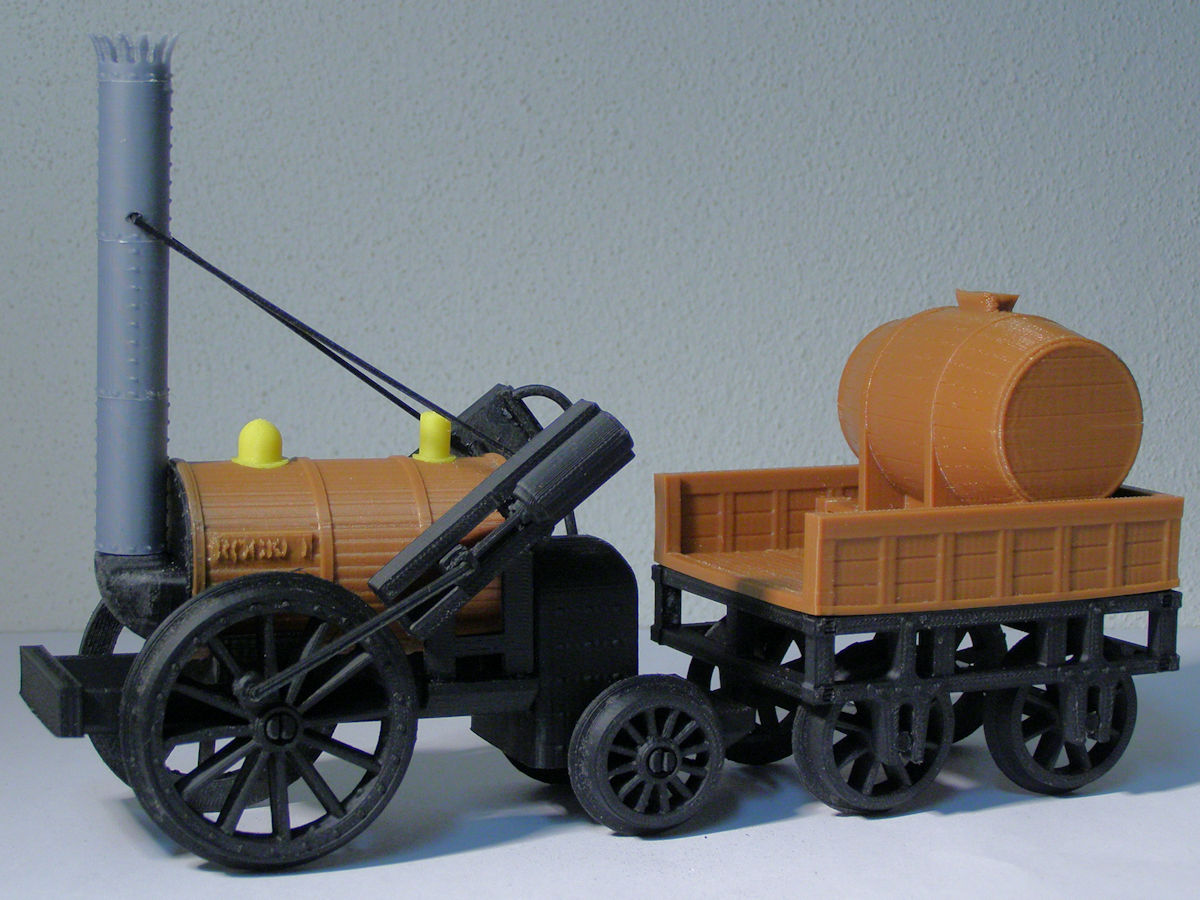 Stephenson's Rocket by Václav Krmela | Download free STL model ...