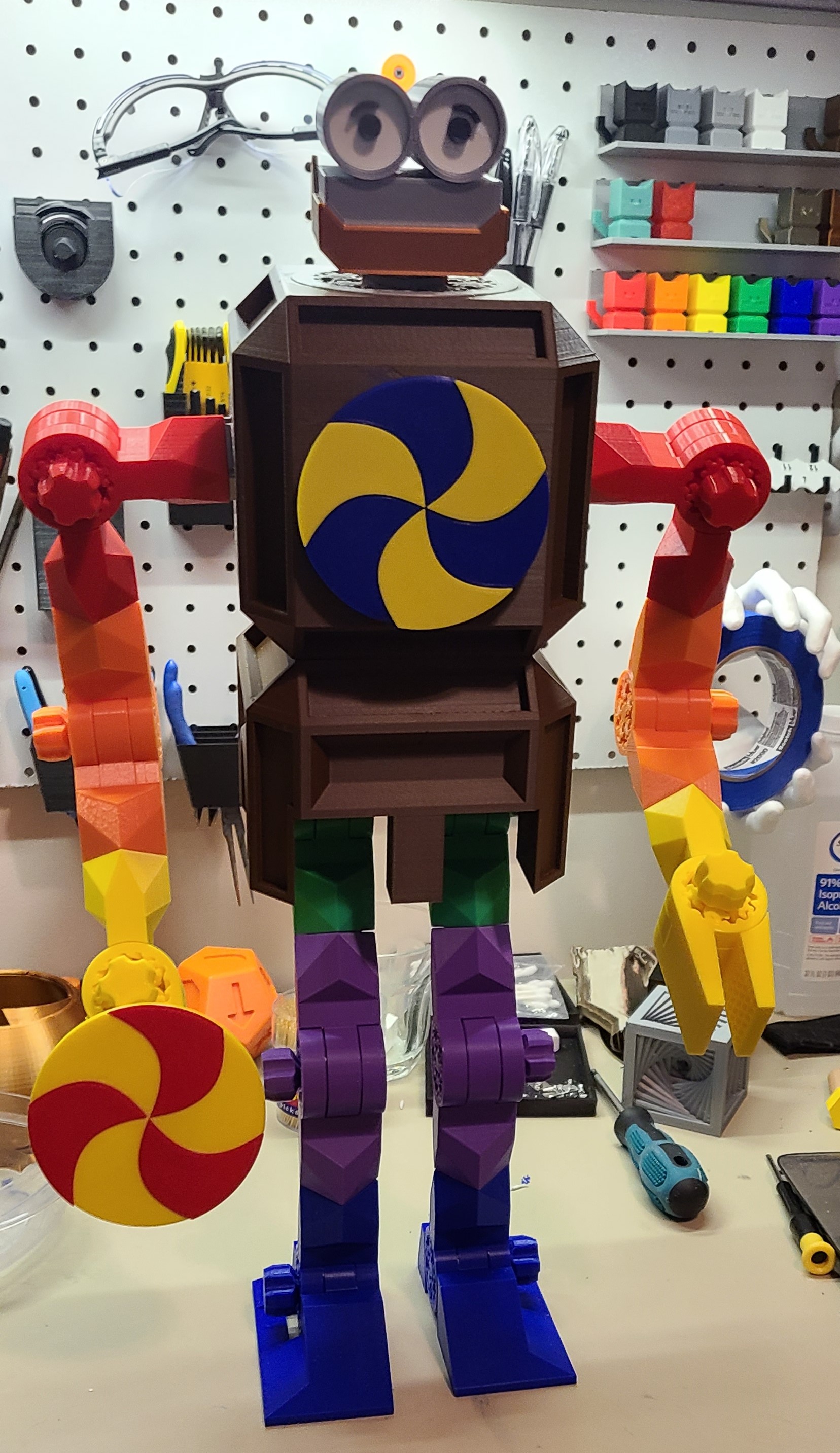 Modular Toy Robot by Amos491 | Download free STL model | Printables.com