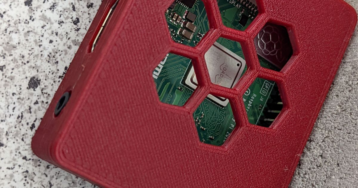 Raspberry Pi 3A+ Case with vents by imhavoc | Download free STL model ...