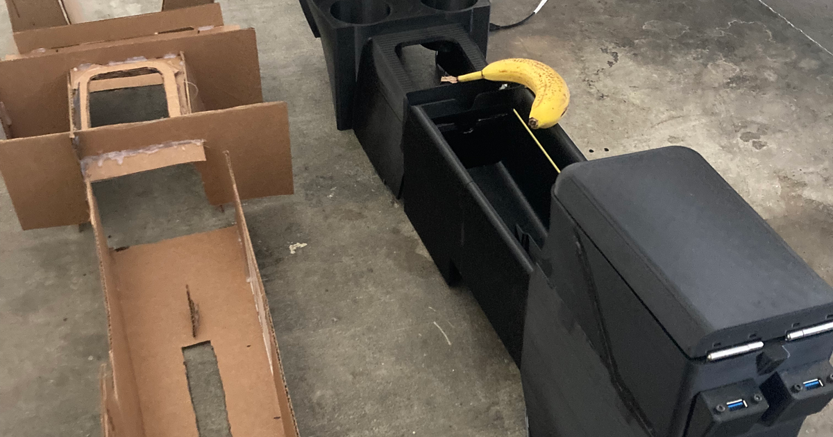 Toyota '99 Rav4 Center Console V1 by D3D | Download free STL model ...