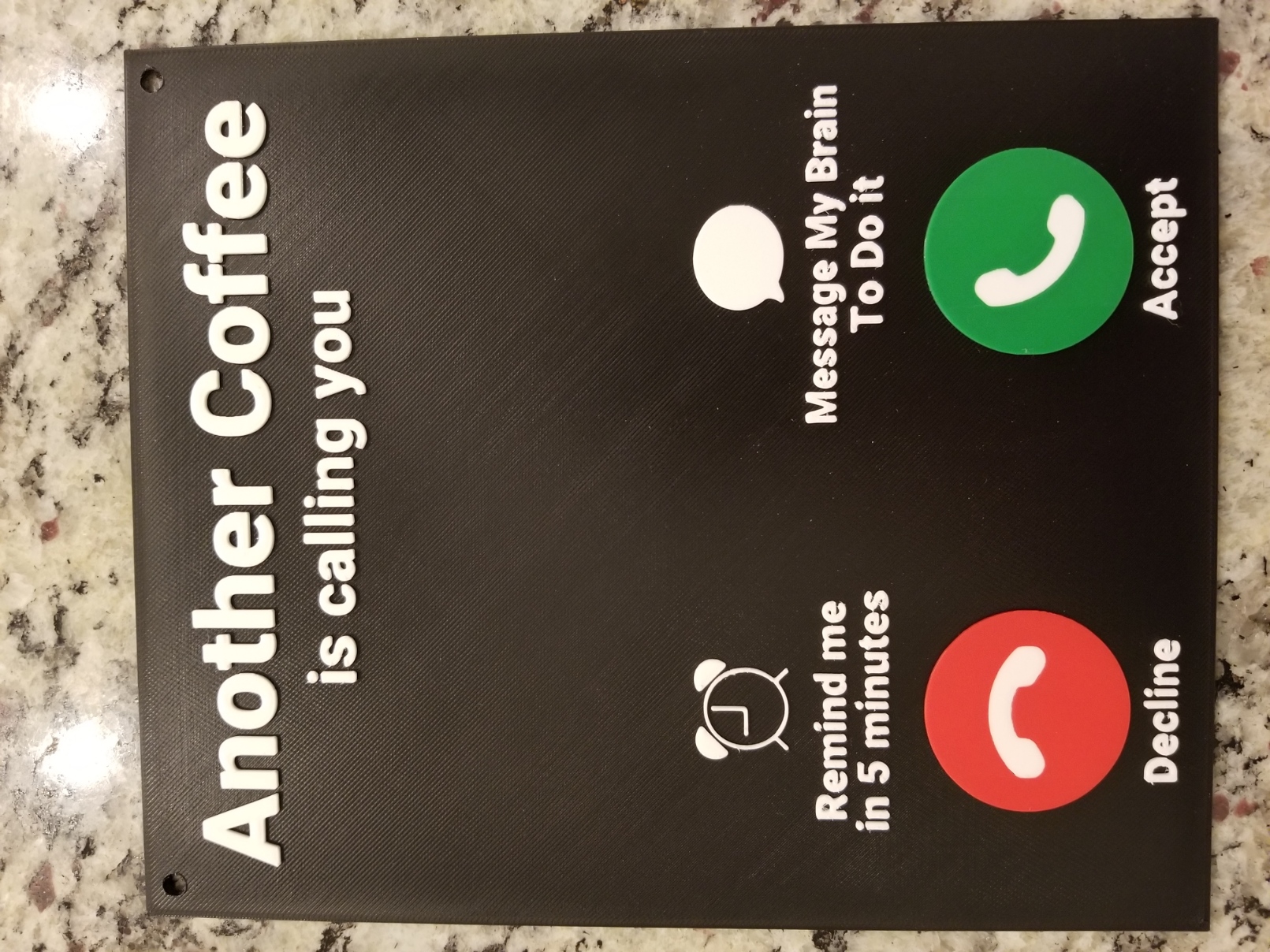 Coffee sign #5 by Jon | Download free STL model | Printables.com