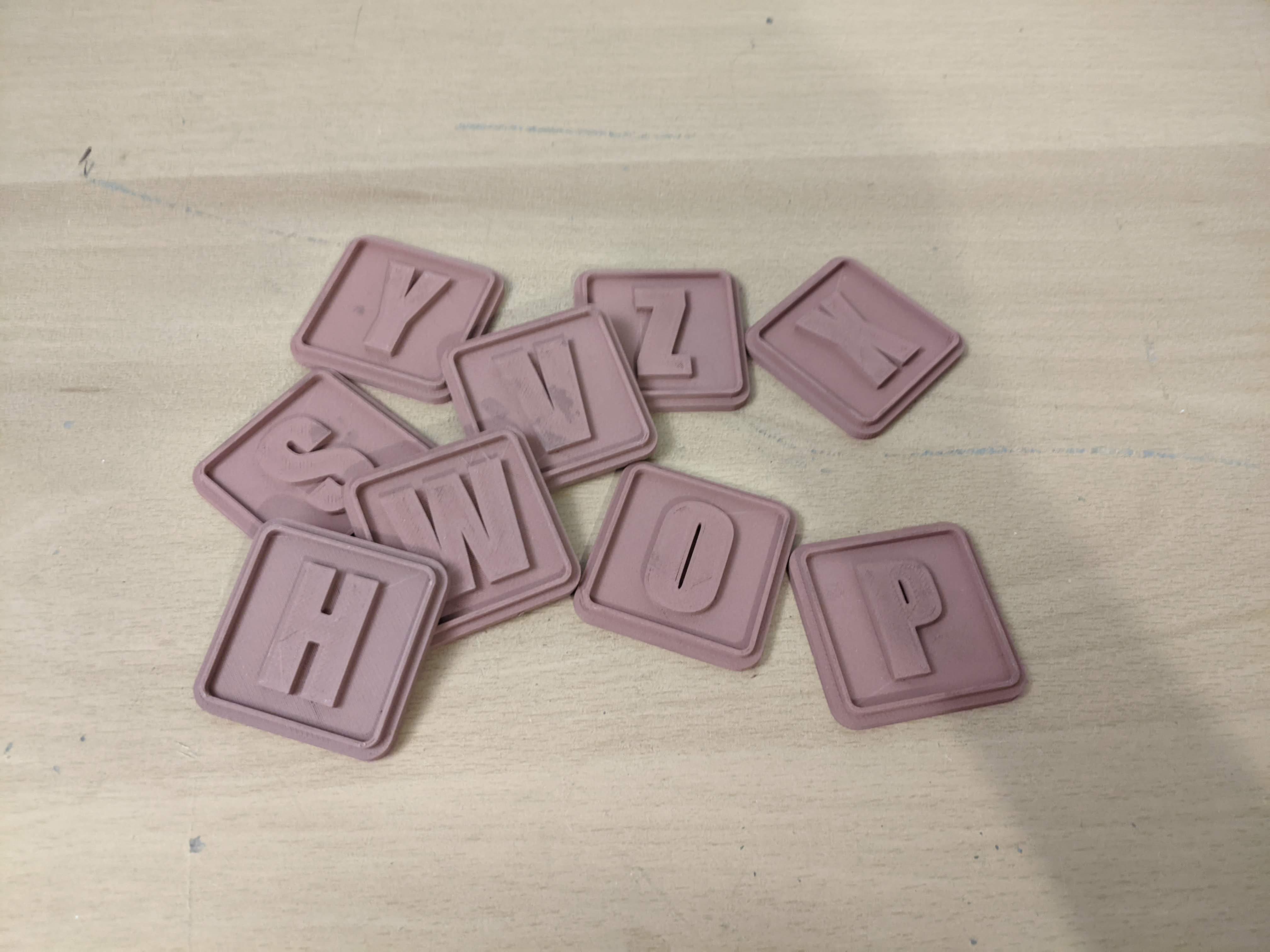 Cabinet Lettering by r00nee | Download free STL model | Printables.com