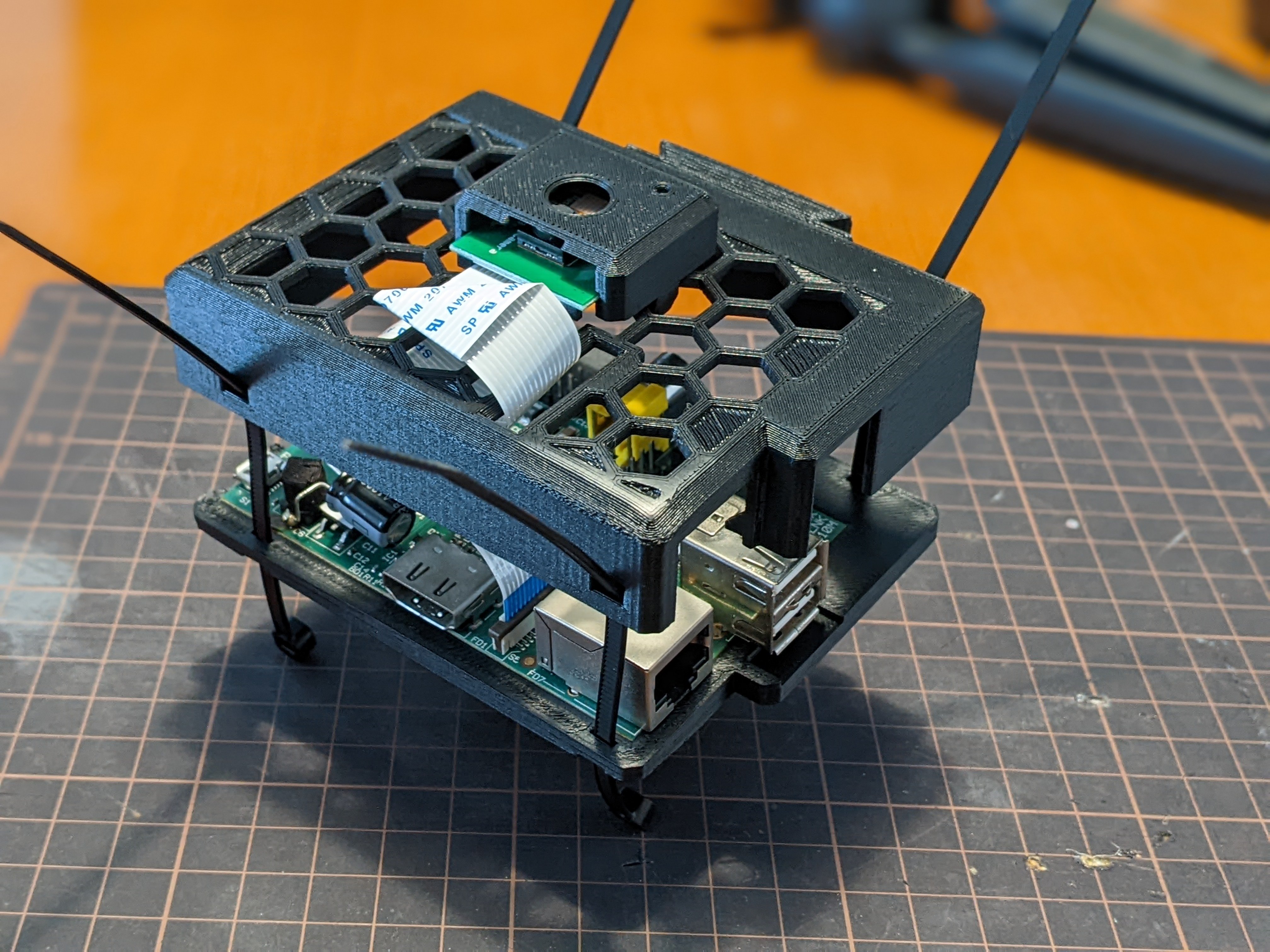 Raspberry Pi Model B(first gen) case(alca-swiss style quick release ...