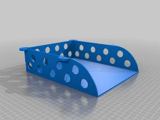 Under Desk Storage Bin by BluD | Download free STL model | Printables.com