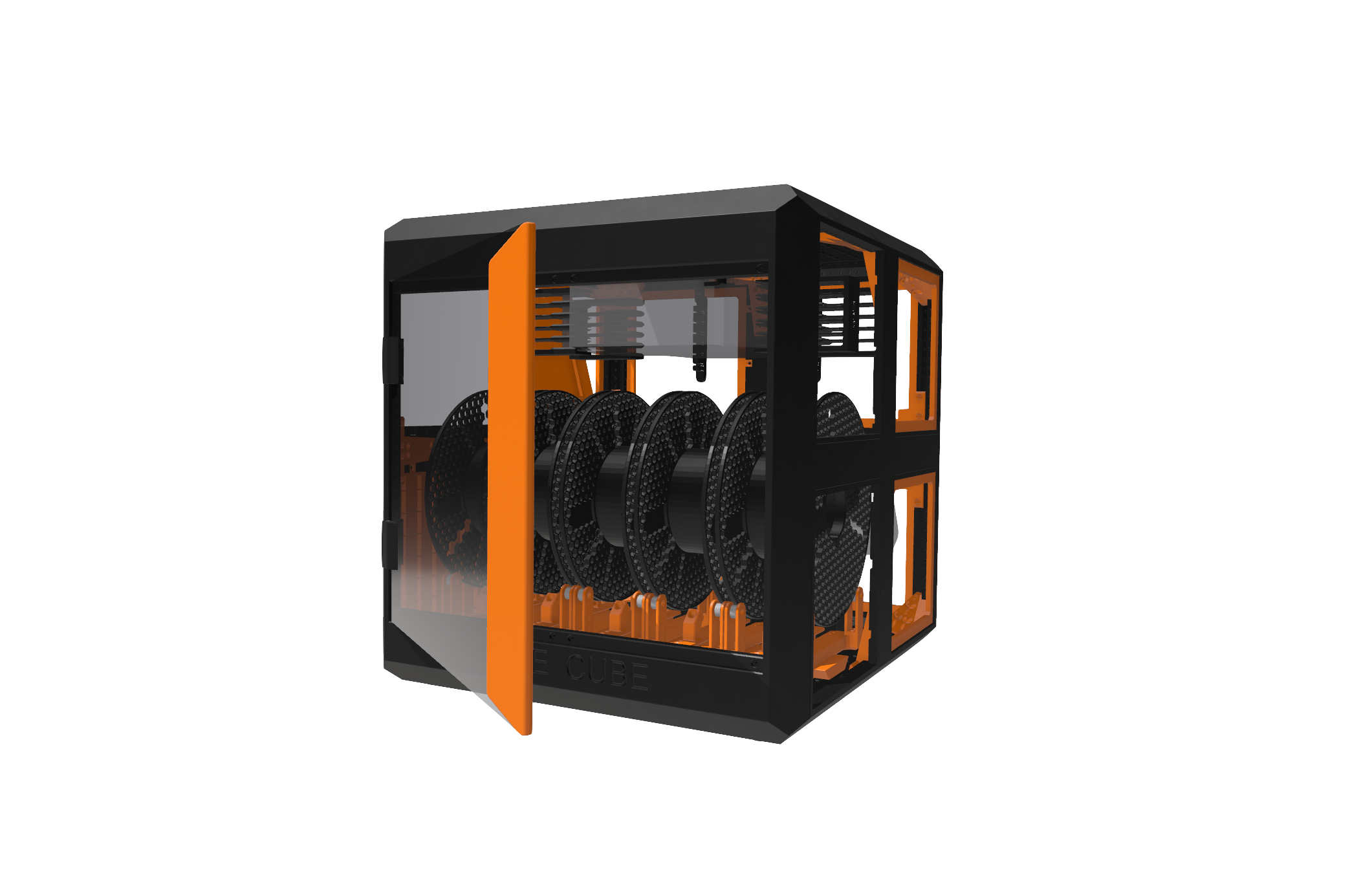 CORE CUBE - Filament Storage for Prusa CORE ONE by MIRE | Download free ...