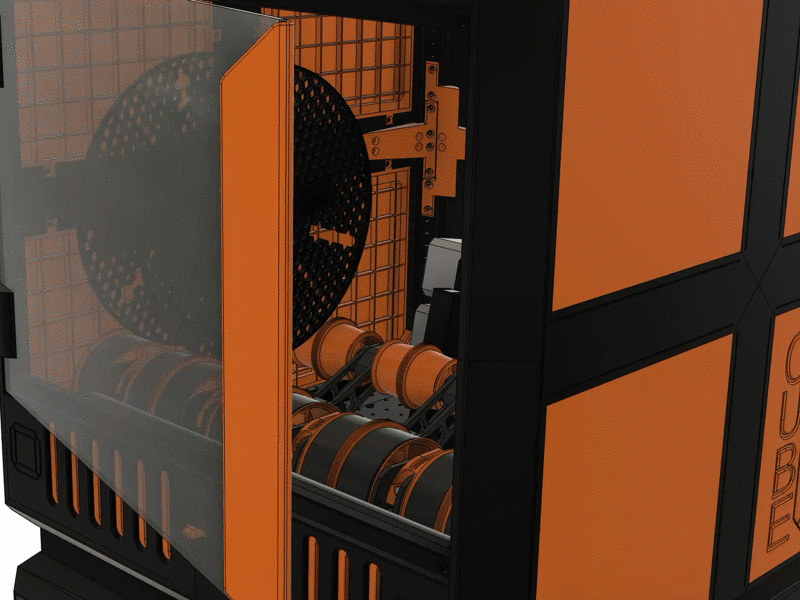 CORE CUBE - Filament Storage for Prusa CORE ONE by MIRE | Download free ...