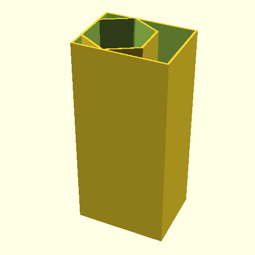 OpenSCAD Fully parametric drawer cable storage management hive with ...