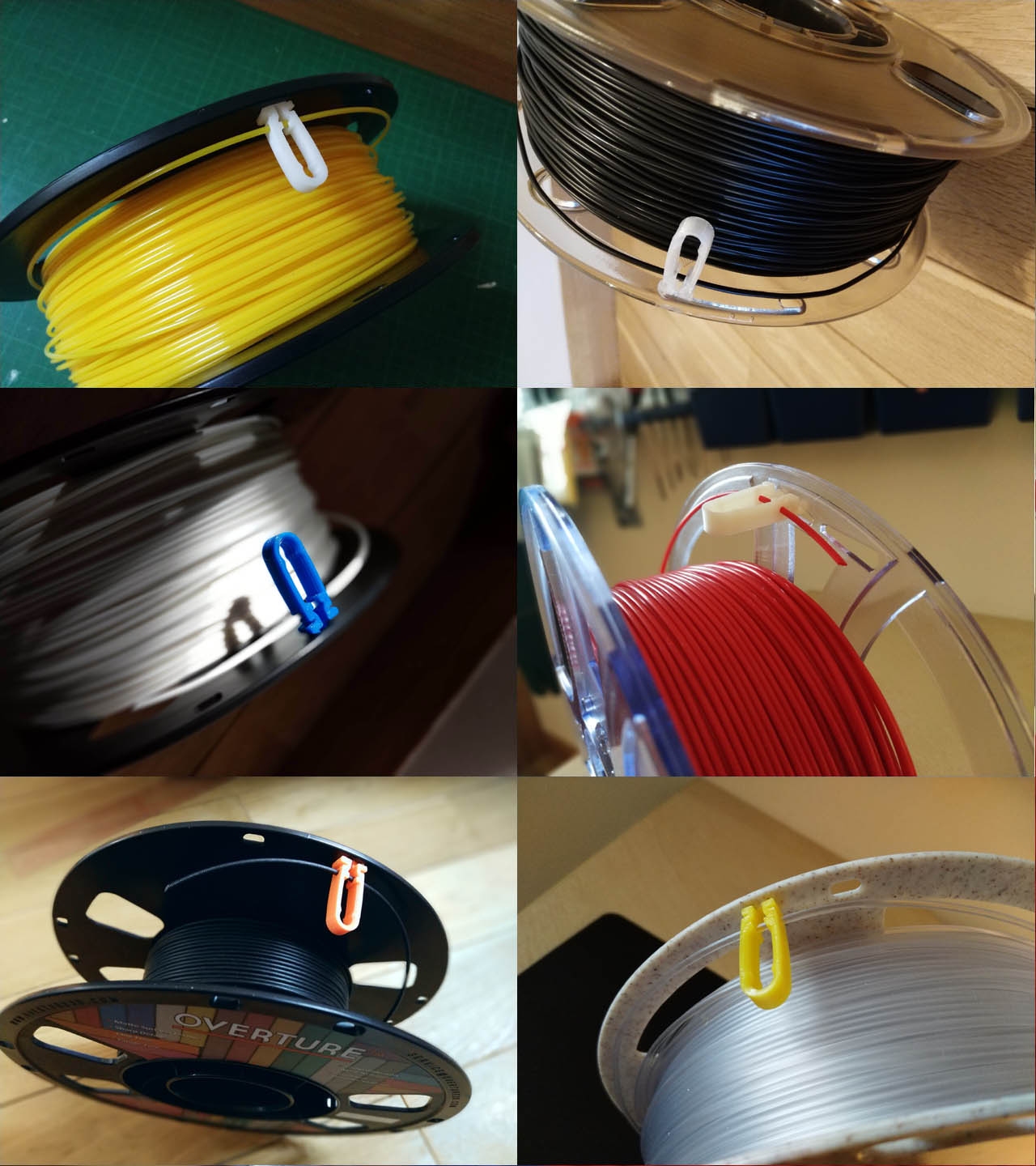 Filament Clip by BaGooN | Download free STL model | Printables.com