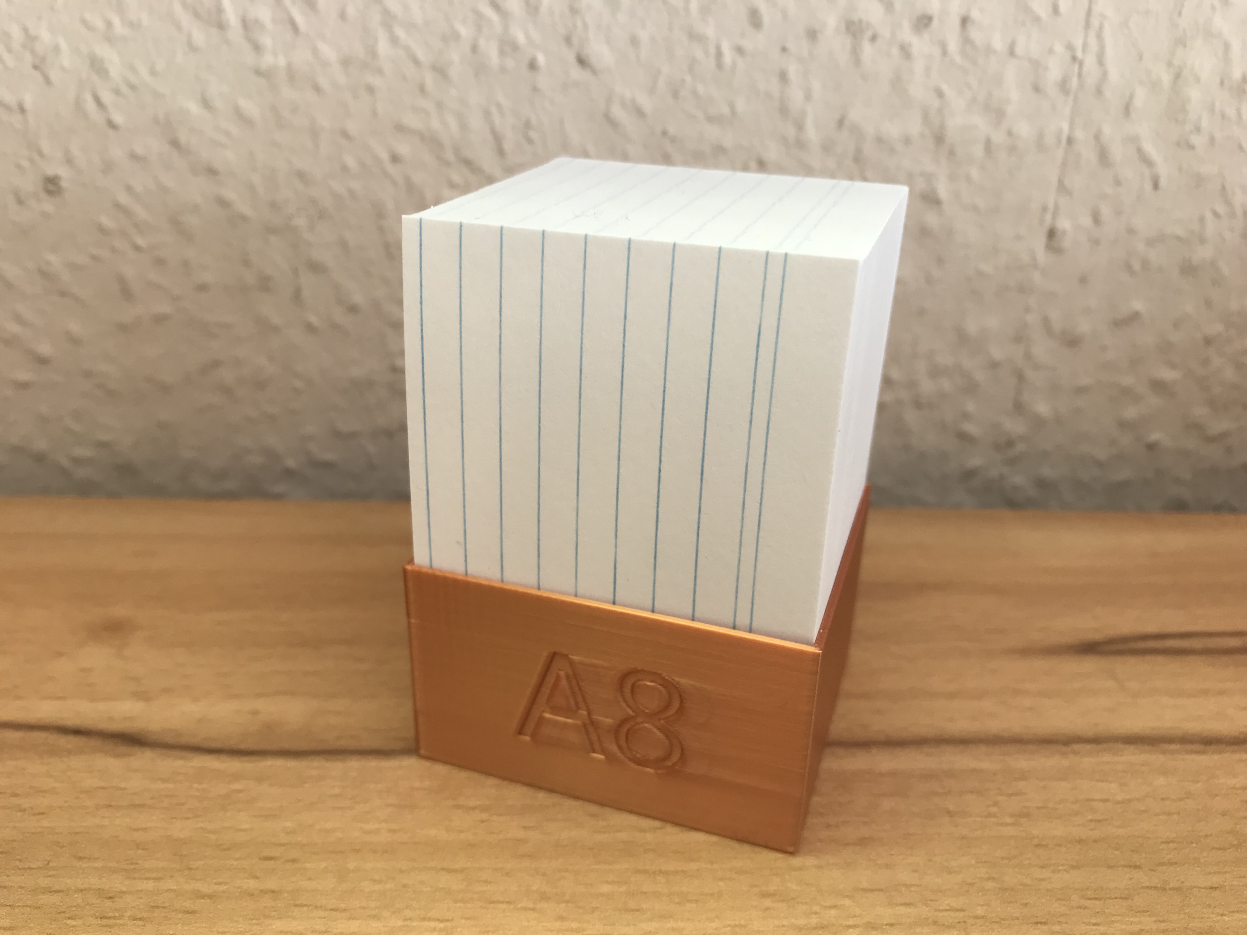 Index Cards Box DIN A8 for 200 Cards by Simon_i3 | Download free STL ...
