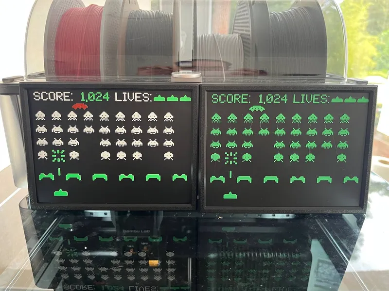 Space Invaders Wall Art by Maurício Pessoa | Download free STL model ...