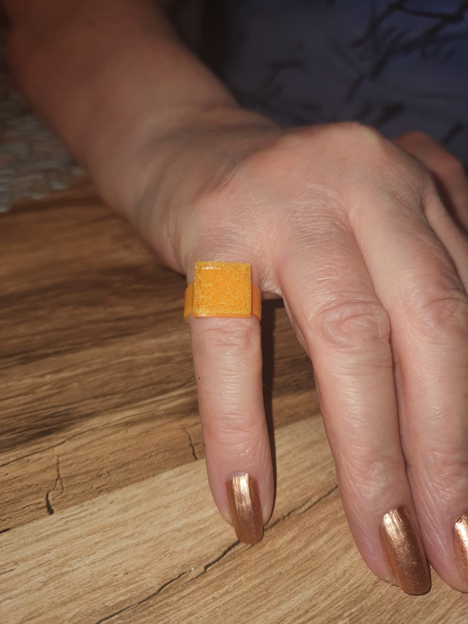 QR Cod Ring by ErroXCoder | Download free STL model | Printables.com