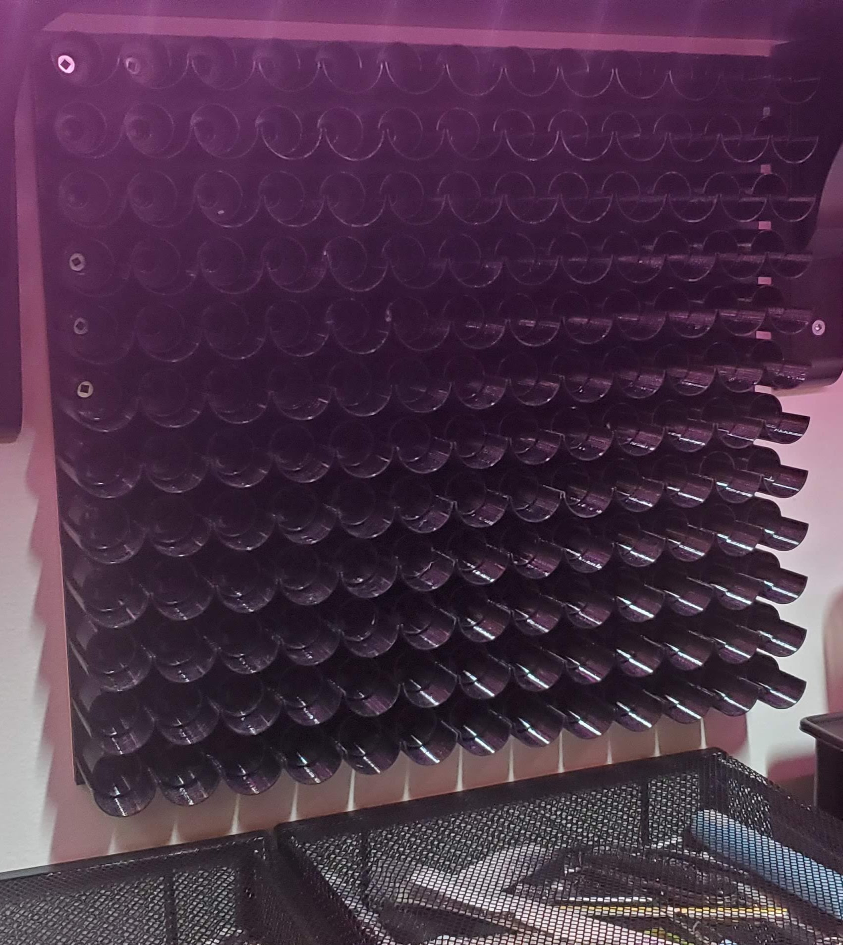 Wall mounted paint rack by tshelley | Download free STL model ...