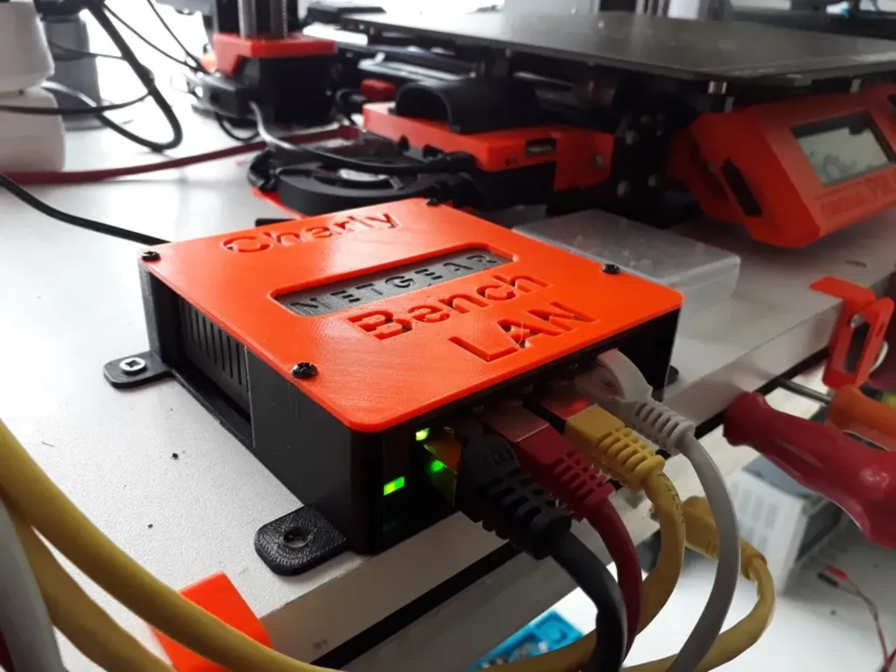 Netgear Ethernet switch enclosure by Charly BEGOOD | Download free STL ...