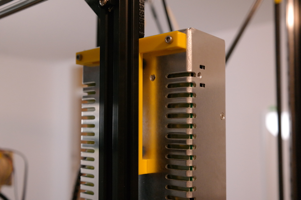 MeanWell SP320 SP-320 PSU Mount for 2020 extrusion by Nitek | Download ...
