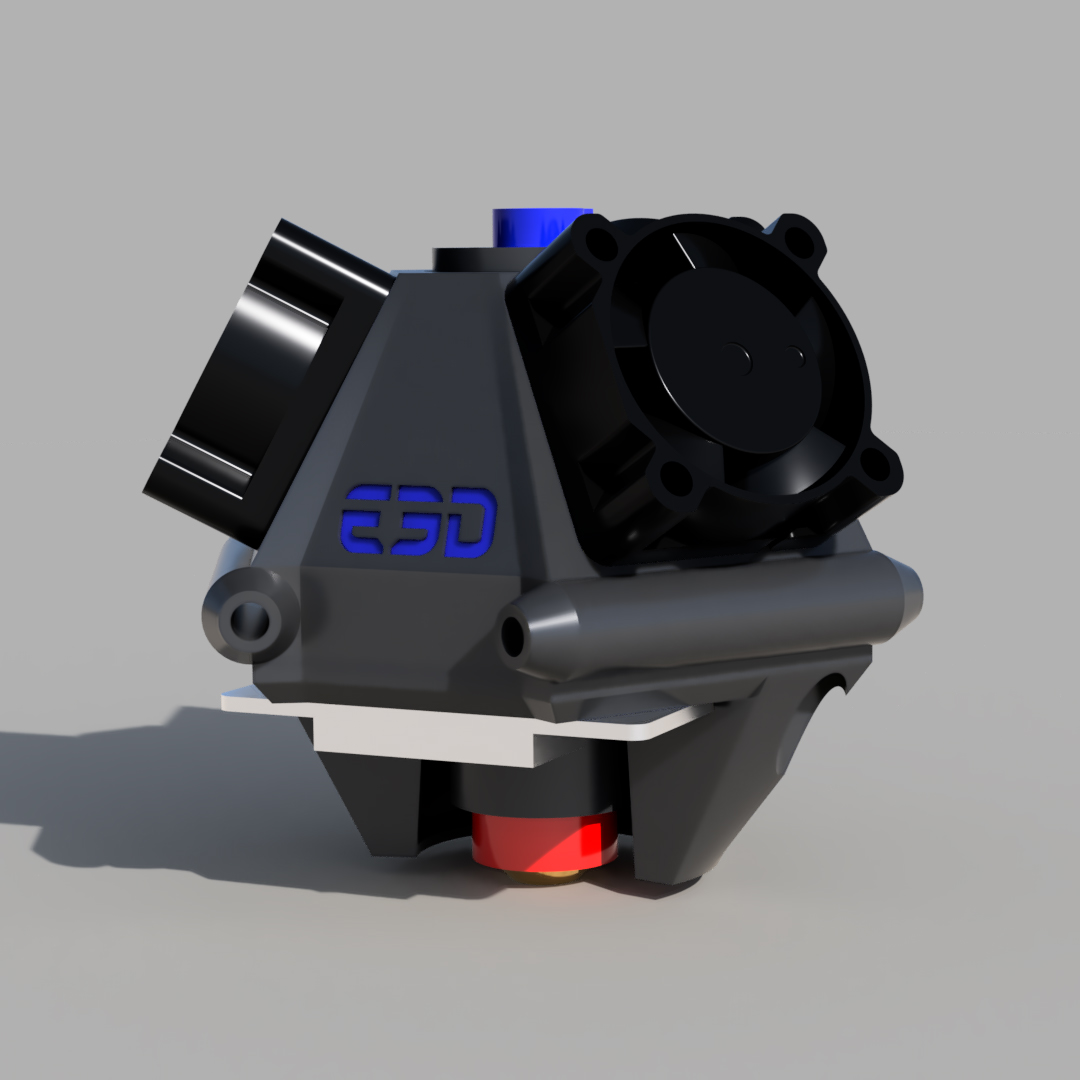 Delta effector for E3D Revo micro, with autolevel mount (opt.) von ...