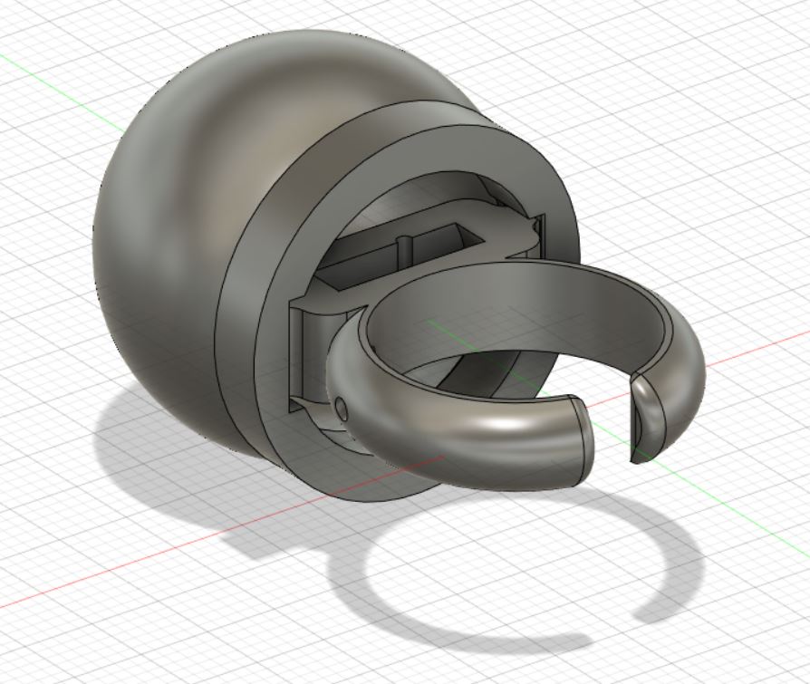Illuminated Bling Ring by GeekMomProjects | Download free STL model ...