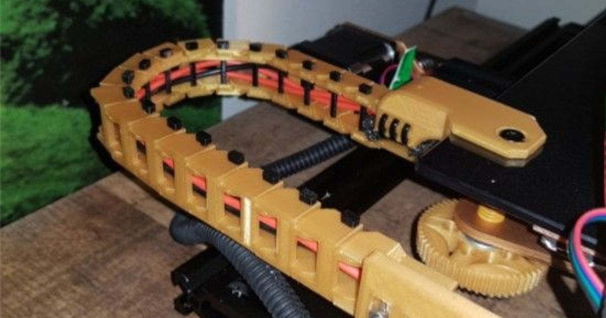 Tevo Tornado/CR10 Bed chain by Voxel3D_Nederland | Download free STL ...