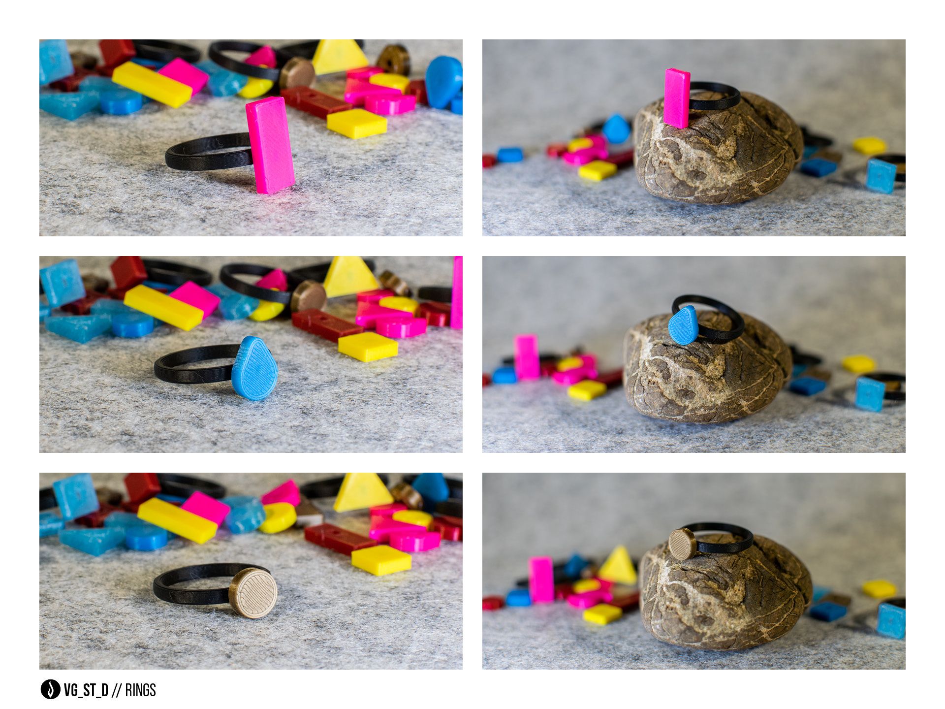 Basics of Geometry Rings by VG_ST_D | Download free STL model ...