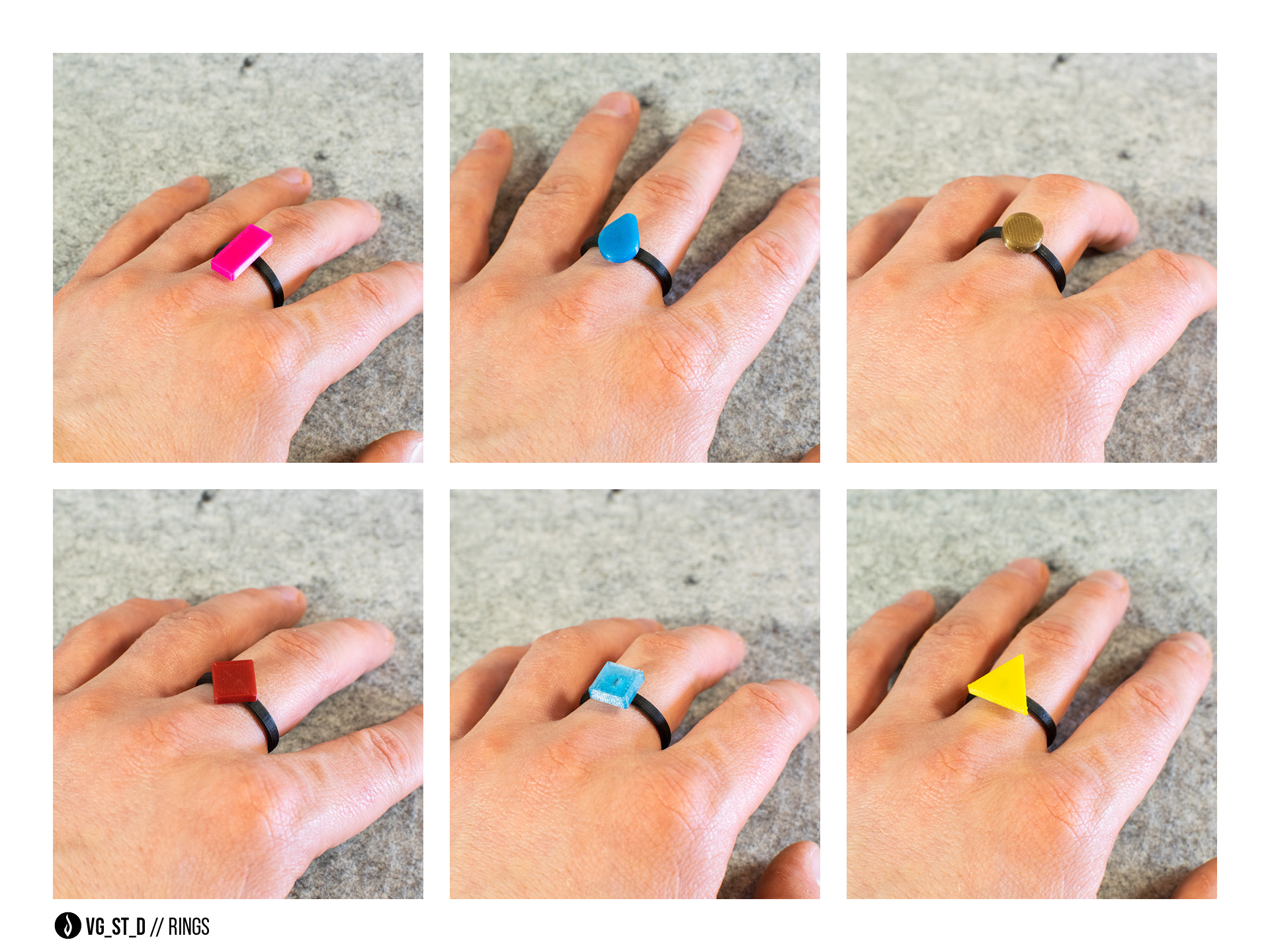 Basics of Geometry Rings by VG_ST_D | Download free STL model ...