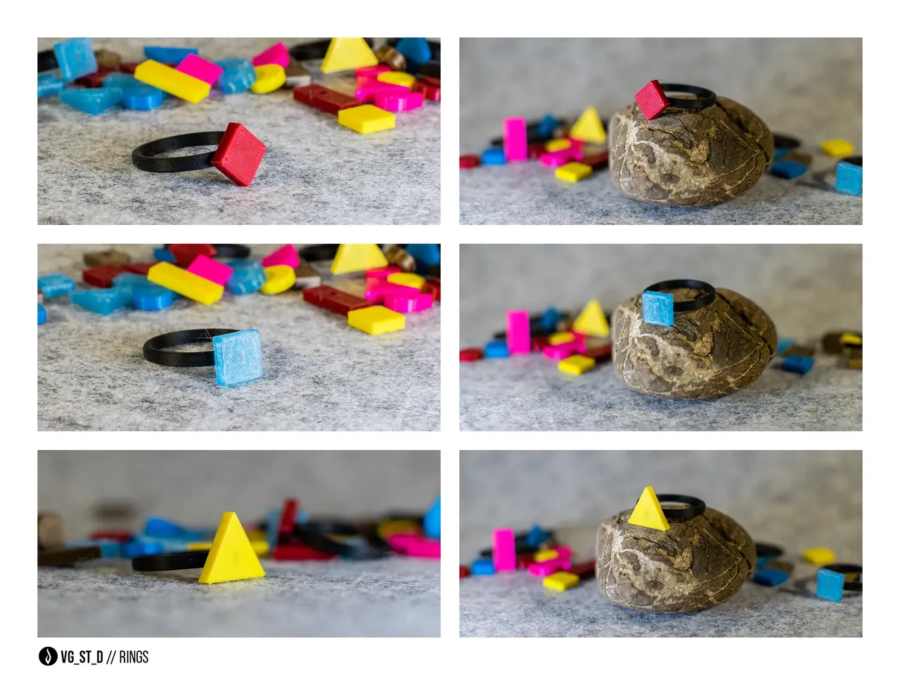 Basics of Geometry Rings by VG_ST_D | Download free STL model ...