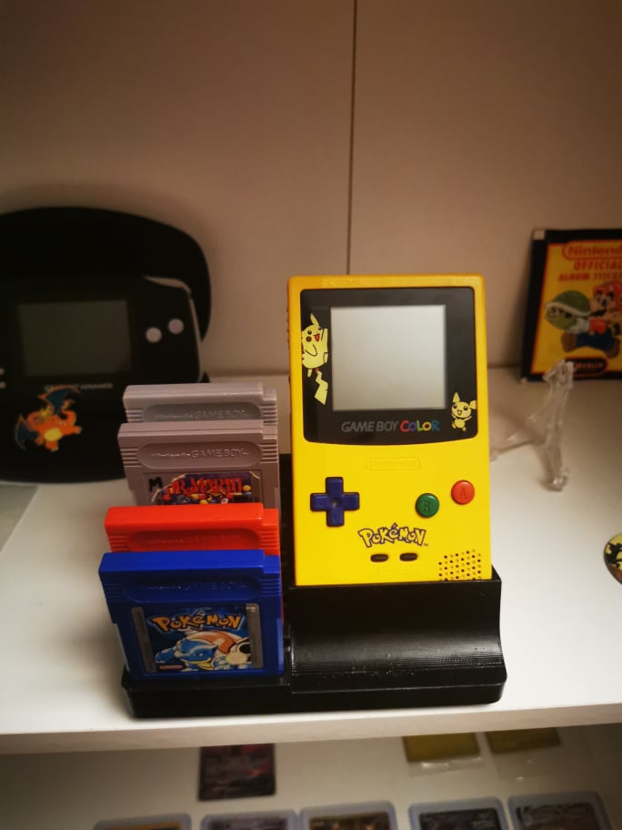 Gameboy color display stand por Joakim B | Descargar modelo STL ...