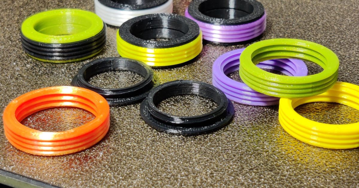 Interchangeable Spool Ring by Dsk001 | Download free STL model ...