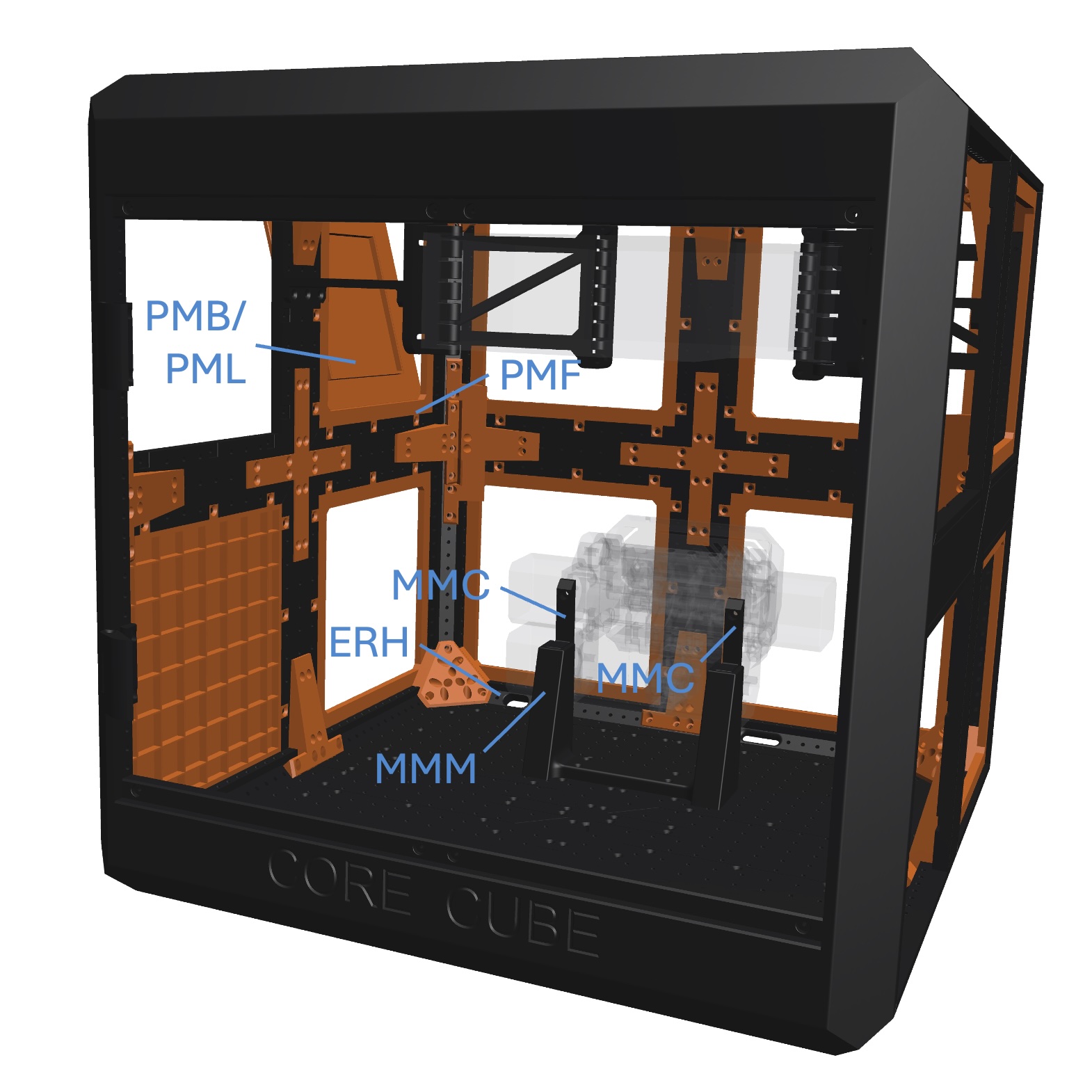 CORE CUBE Advanced - Filament Storage for Prusa CORE ONE with MMU3 and ...