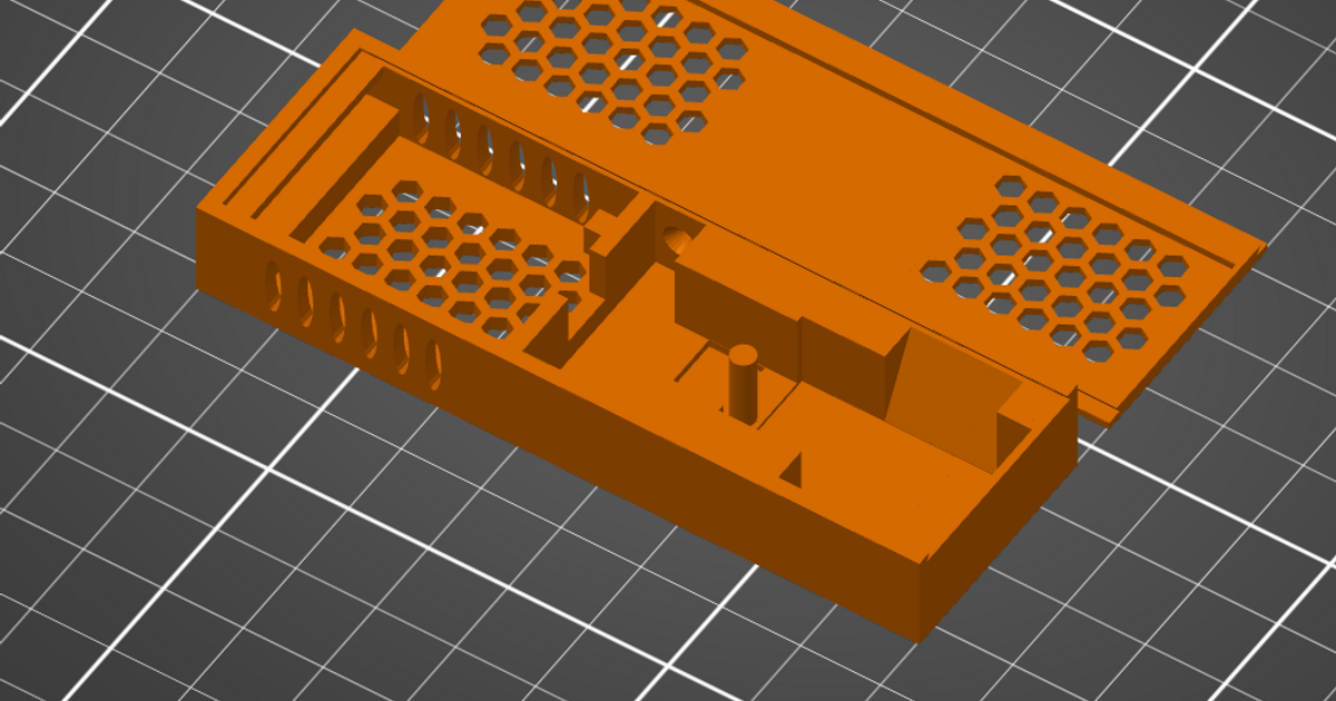 Case for ESP8266 board and DHT12 sensor by JeffL | Download free STL ...