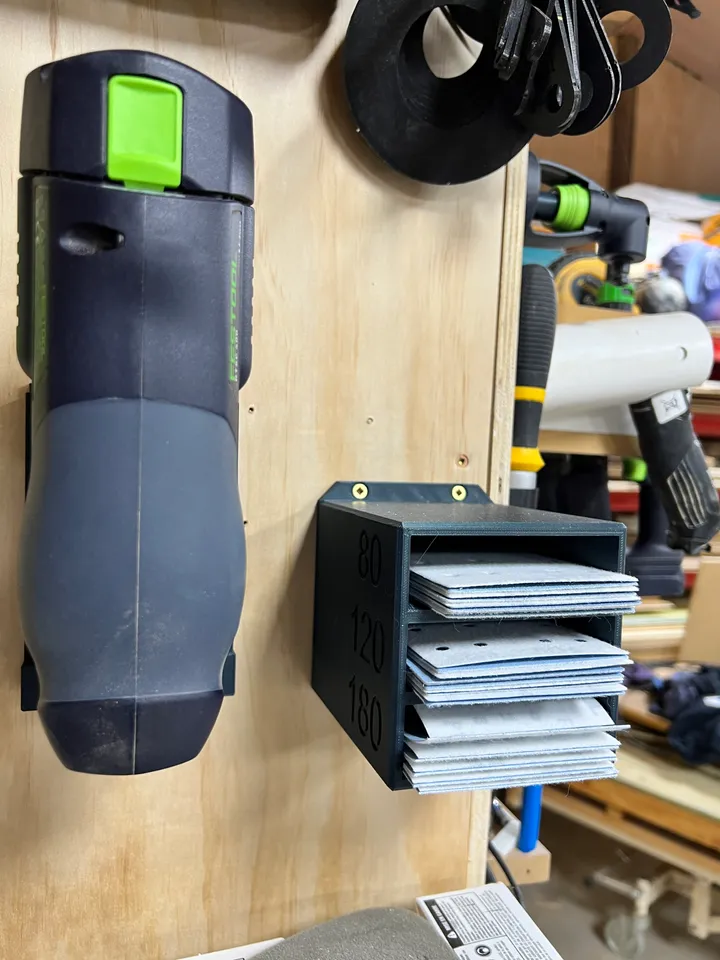 Festool RTS(C) Sandpaper Holder by NicG | Download free STL model ...