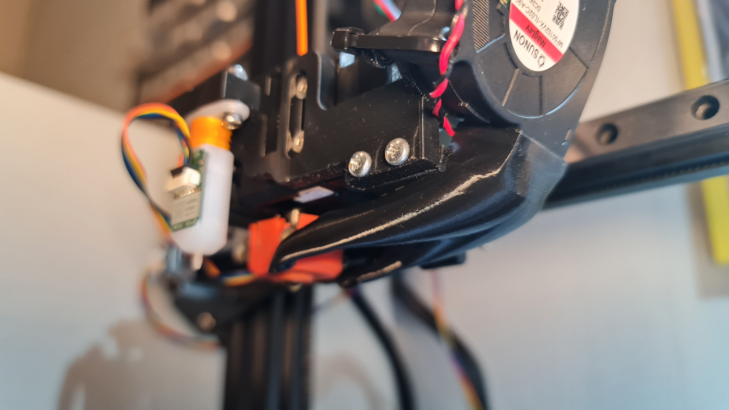 BIQU H2 5015 Fan Duct with BLTouch by Stacking Layers | Download free ...