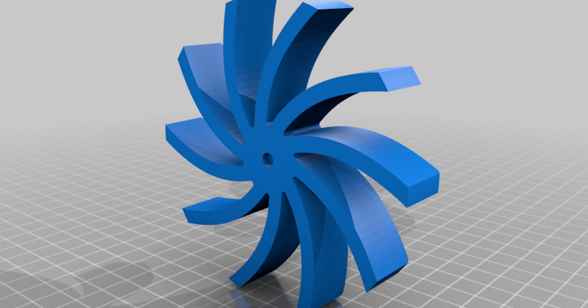 Maker's muse 12mm vortex Wheel by The Game Breaker | Download free STL ...