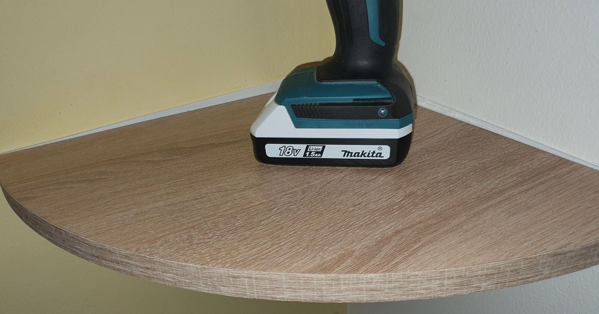 Corner shelf supports, very low profile by spakecdk | Download free STL ...