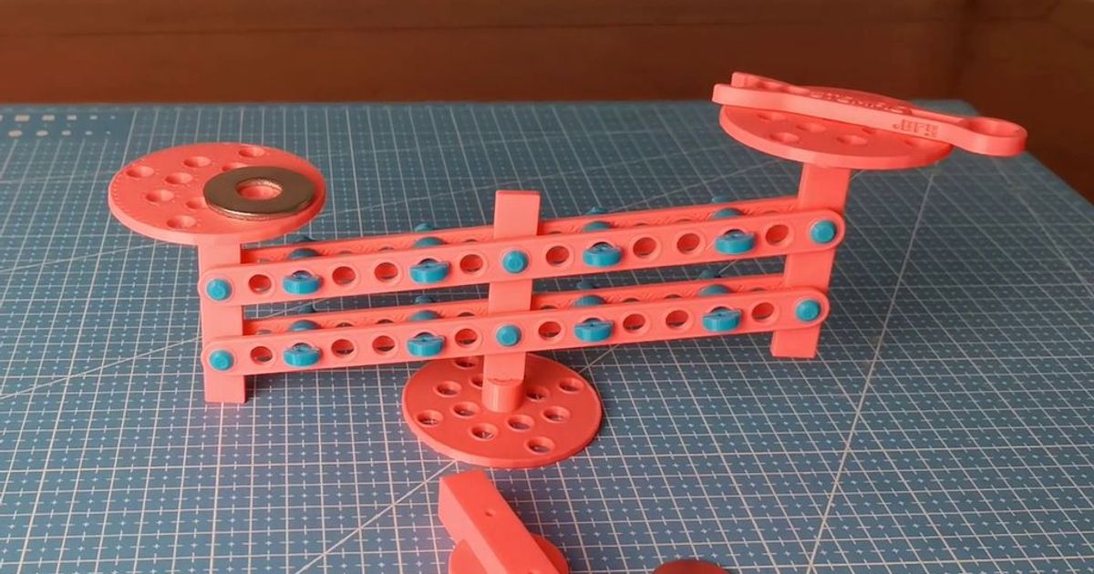 STEMFIE Roberval Balance Scales by Cantareus | Download free STL model ...