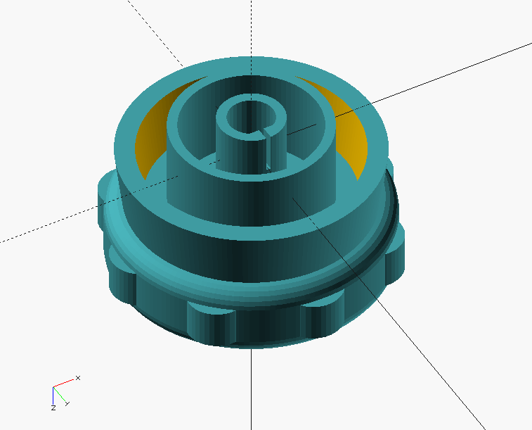 Car Radio Knob by Robodanny3000 | Download free STL model | Printables.com