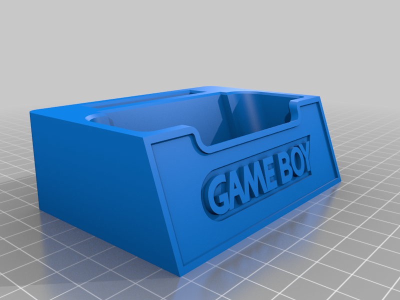 Gameboy DMG-01 Display Stand by Estikuma | Download free STL model ...