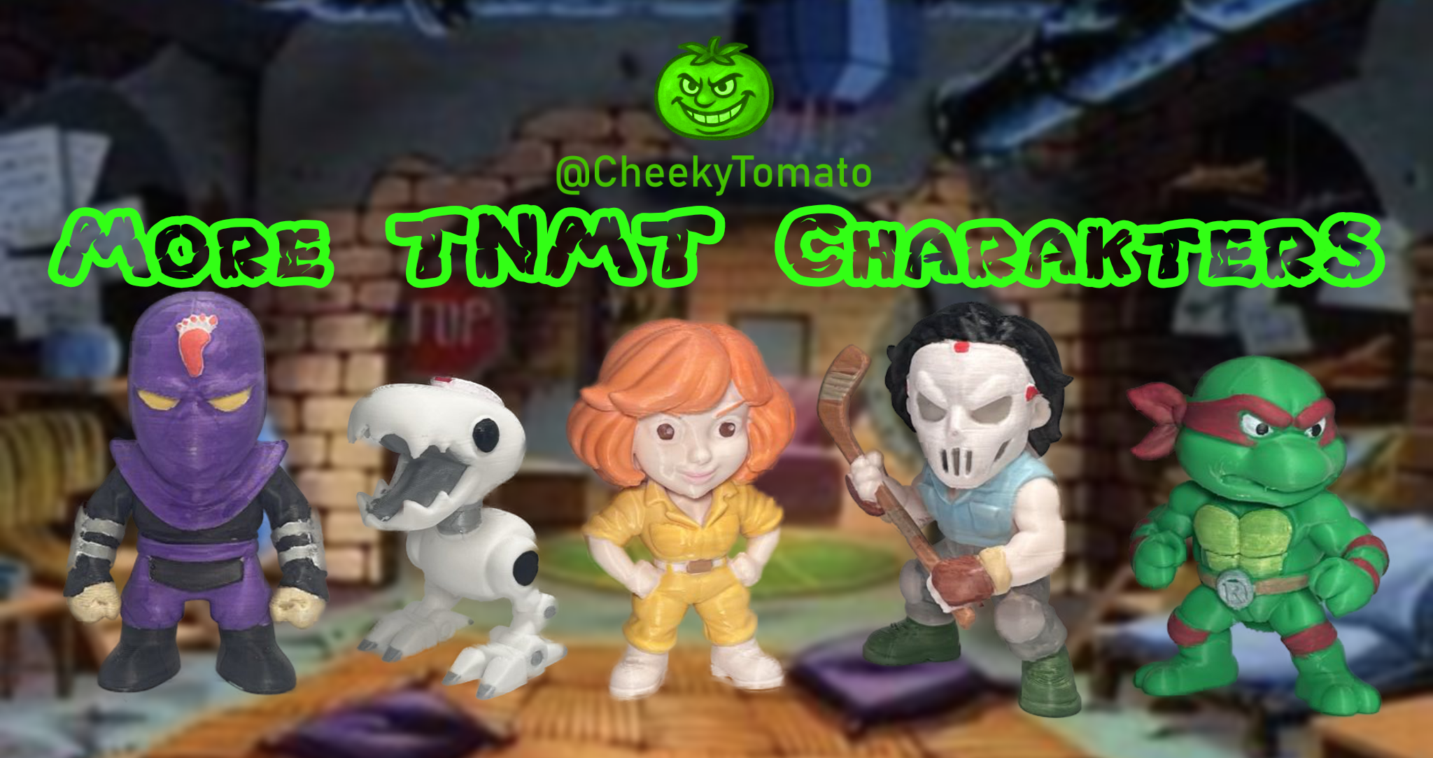 Mousers (2-Pack) – TMNT 1987 DeskBuddy Figurines by CheekyTomato ...
